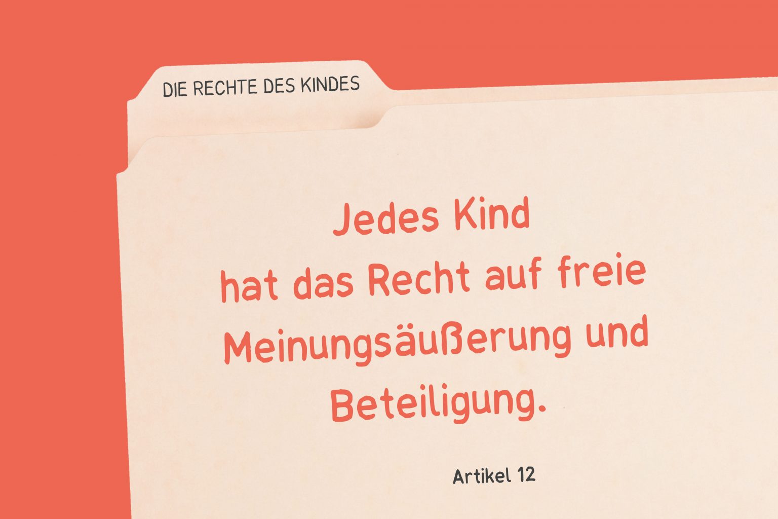 Recht auf freie Meinungsäußerung und Beteiligung - auch in der Kita ...