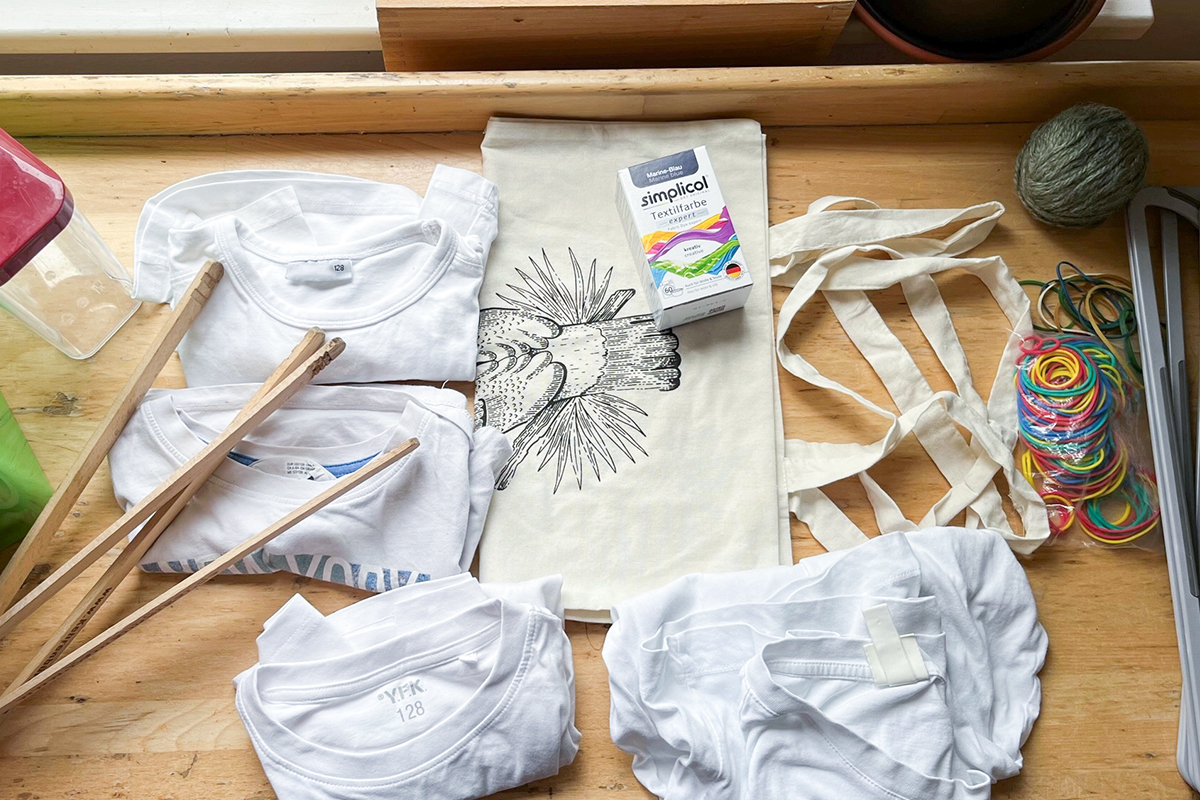 Batik-Shirts zum Abschied - INA.KINDER.GARTEN